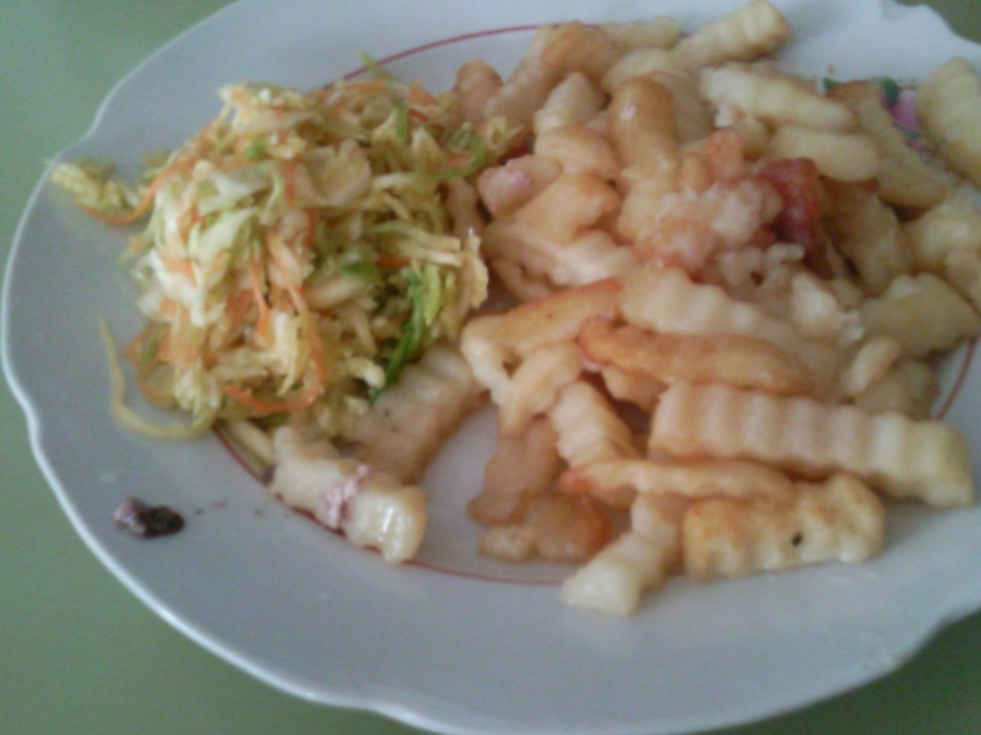 Pavards - skolas ēdiens