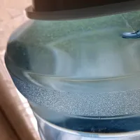 Venden ūdens - Zaļi nosēdumi bundulī